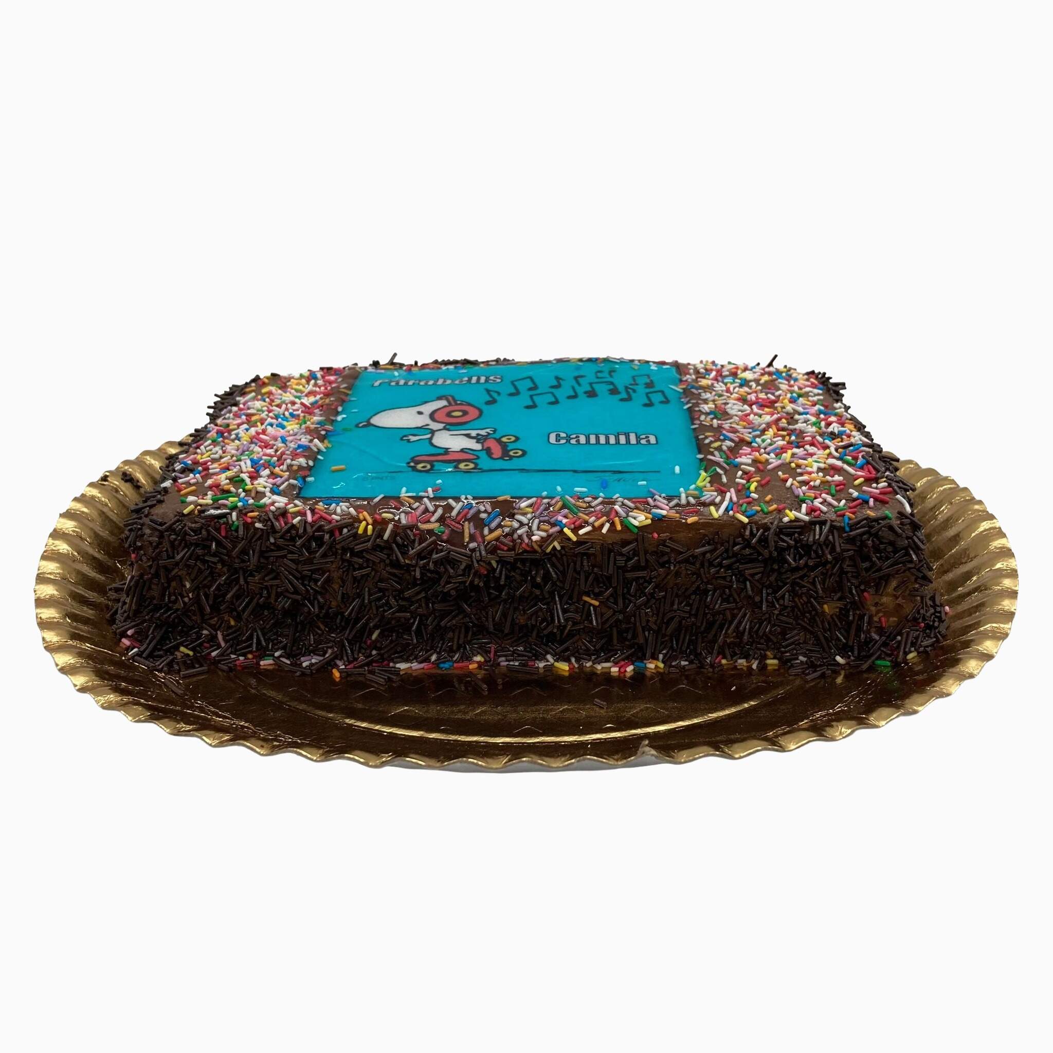 Bolo do Snoopy em Patins™ - Entrega em 6h - ChefPanda